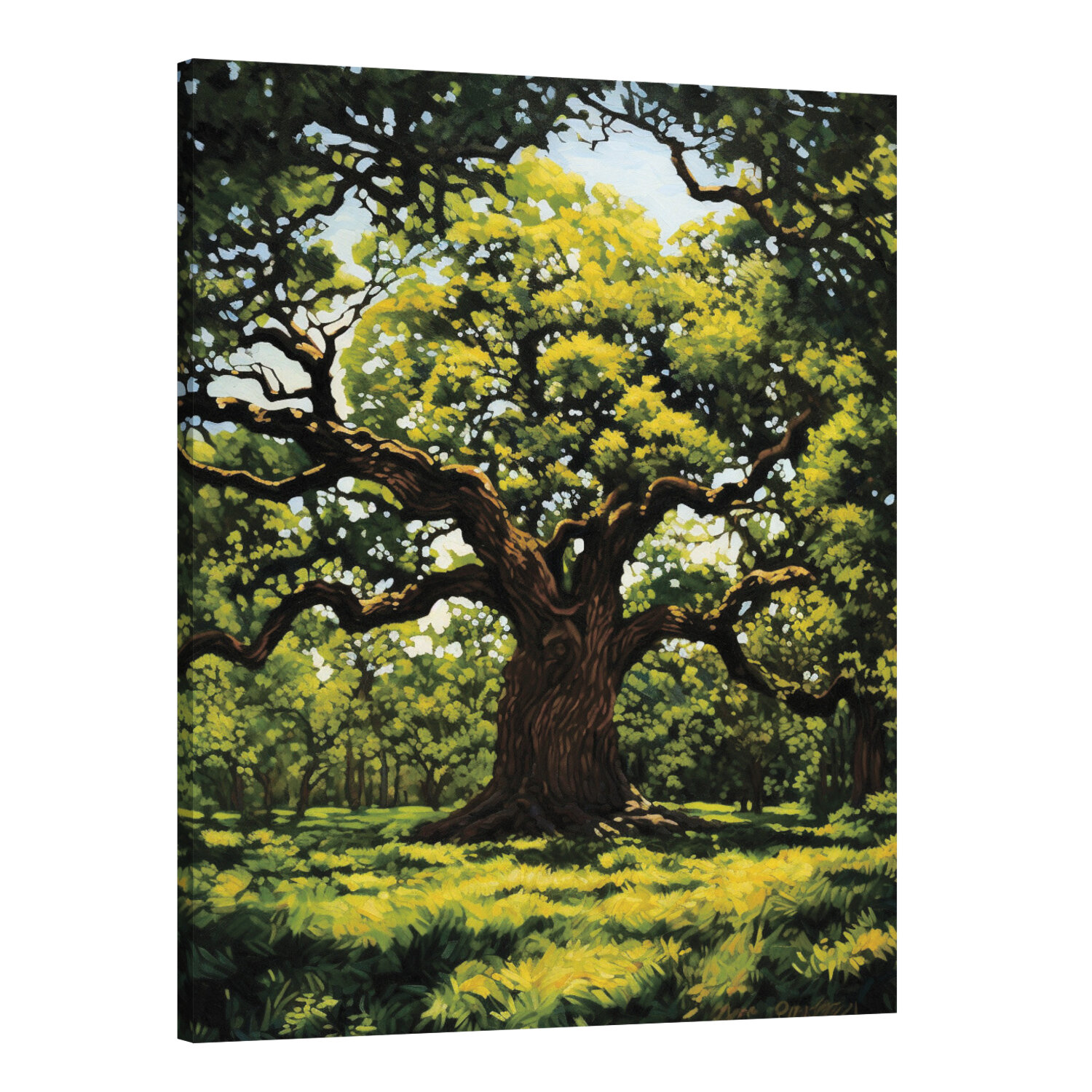 Интерьерная картина 50х70 "Дерево мечты"