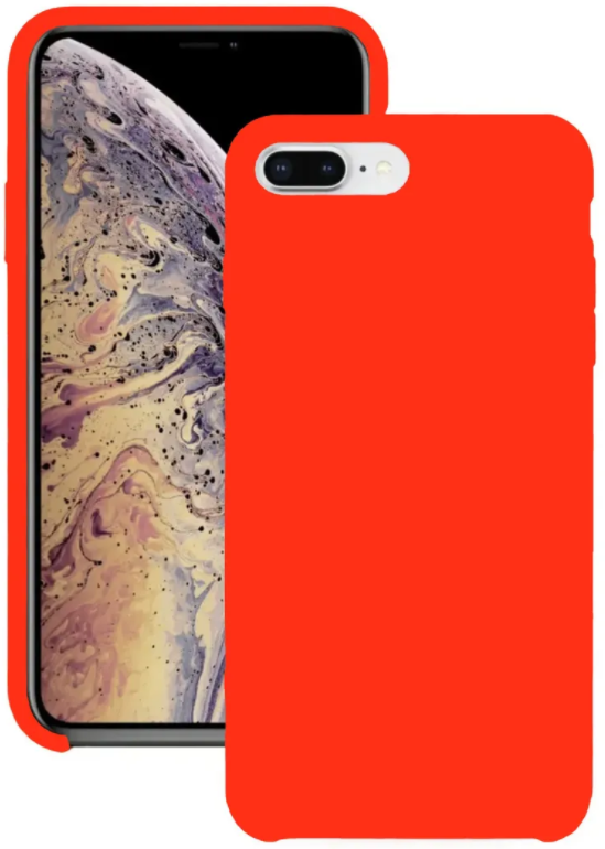 Чехол-накладка Soft touch LuxCase для Apple iPhone 6/ 7/ 8 (Красный)