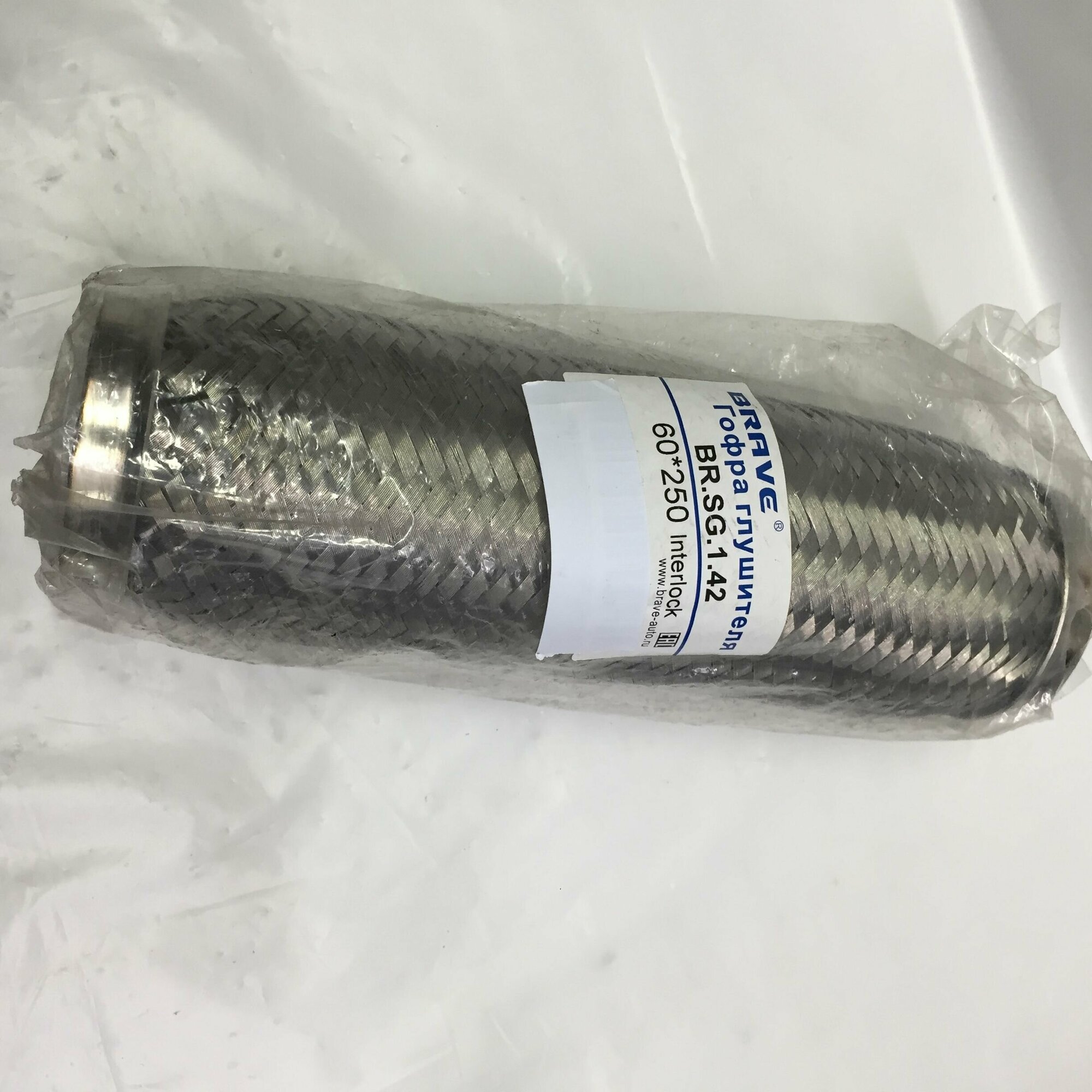 Гофра глушителя 60*250 Interloсk BRAVE BR. SG.1.42