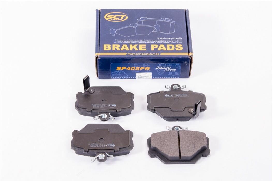 Колодки тормозные передние для Smart Fortwo (с 2004/2013 г), Smart City Coupe (1998-2004 г) комплект 4 шт. арт SP405