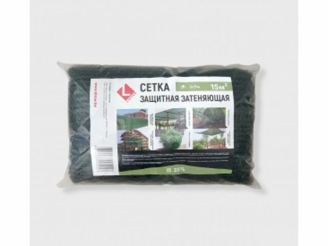 Сетка защитная затеняющая фасадная 35 %, 3мх5м, Mini (4814273004247) (LIHTAR)