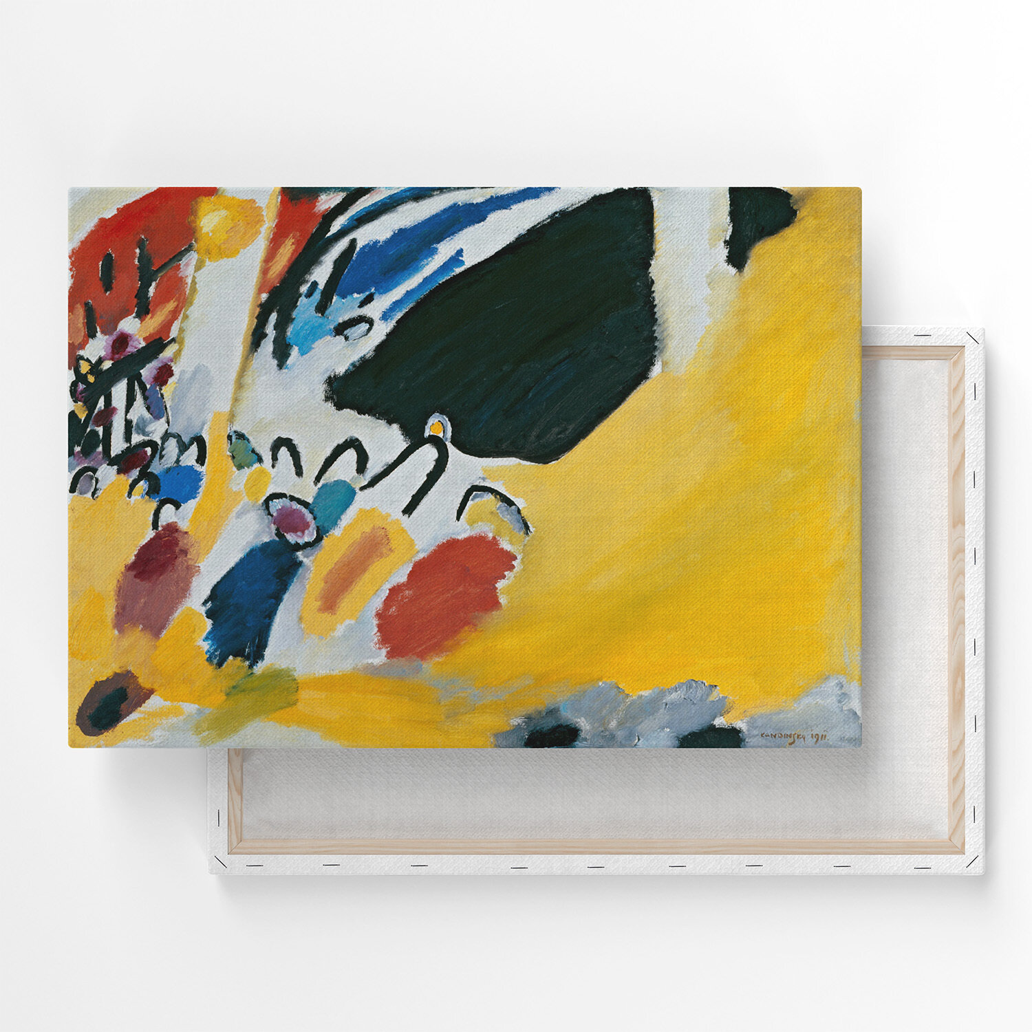 Картина на холсте, репродукция / Кандинский Василий - Impression III Concert / Размер 30 x 40 см