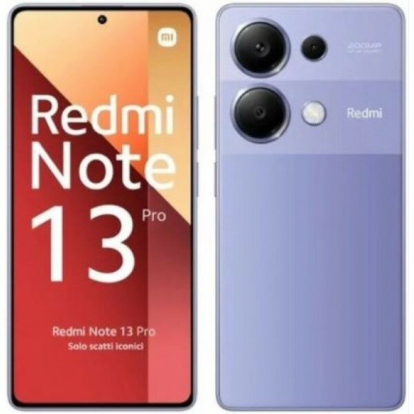 Смартфон Xiaomi Redmi Note 13 Pro 4G 8/256 ГБ NFC Global Purple, сиреневый