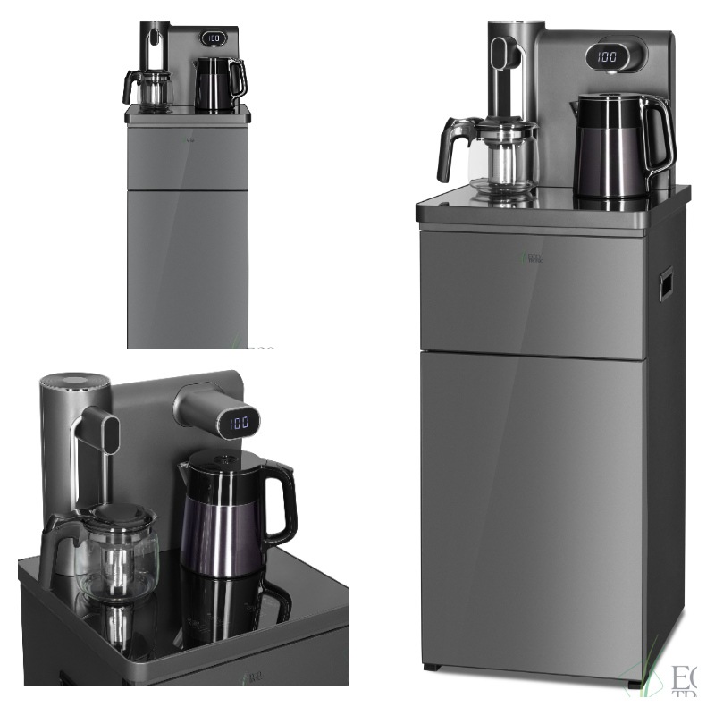 Кулер для воды с чайным столиком Тиабар Ecotronic TB41-LE graphite
