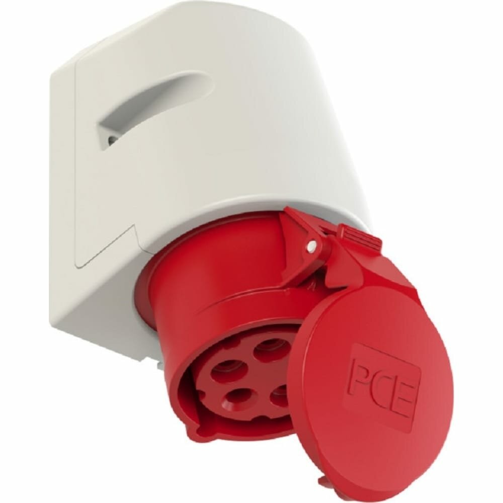 Настенная розетка PCE 16А 380V 3P+N+E IP44 115-6