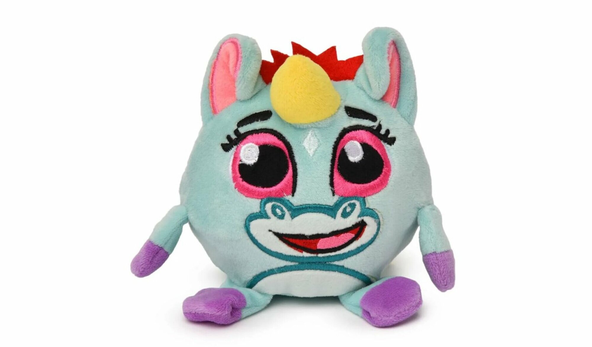 Плюшевая игрушка 1Toy Мняшки Хрумс Конни Хрум, 12 см T14278