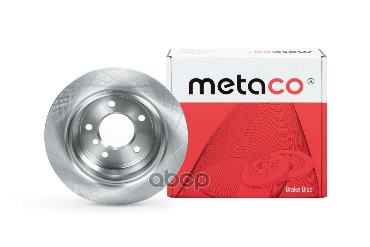 Диск тормозной задний METACO арт. 3060-186