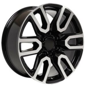 Литой колесный диск Khomen Wheels KHW1723 8x17/6x139.7 D106.1 ET30 Black FP