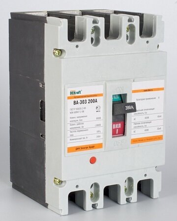Автомат 3Р 200А 36кА ВА-303 Schneider Electric