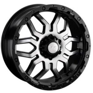 Литой колесный диск LS Wheels 1285 7.5x17/6x114.3 D67.1 ET30 BKF