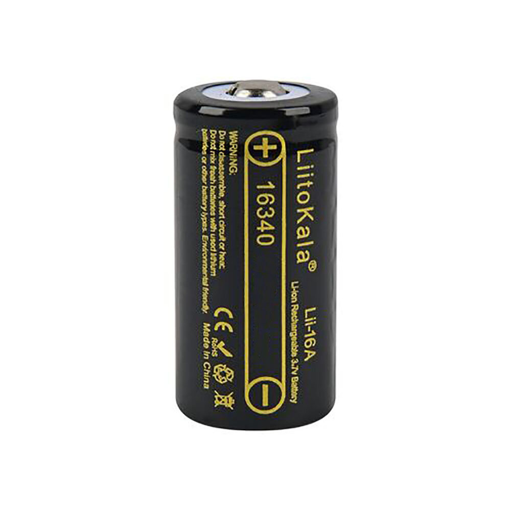 Аккумулятор Liitokala Lii-16A CR123A 16340 3.7V 700mAh