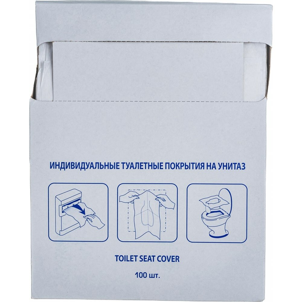Одноразовые покрытия на унитаз PATERRA 104-019