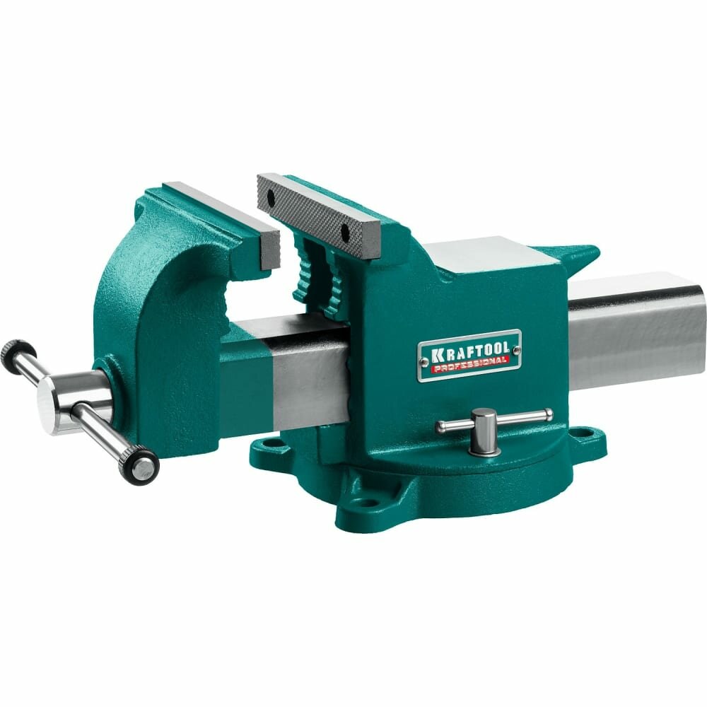 Стальные слесарные тиски KRAFTOOL Steel