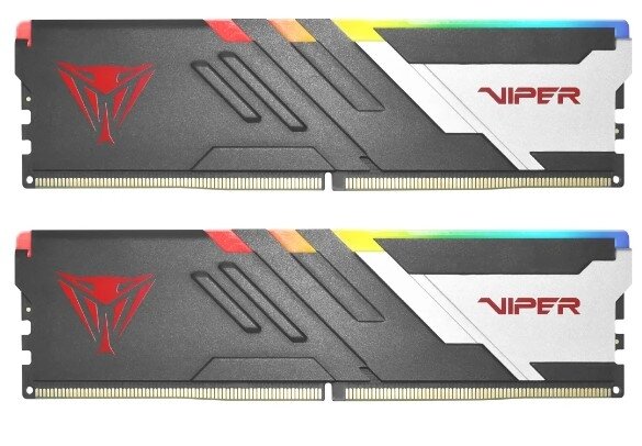 Оперативная память Patriot Memory VIPER Venom RGB (16 ГБ x 2 шт.) 7400 МГц DIMM CL36 PVVR532G740C36K