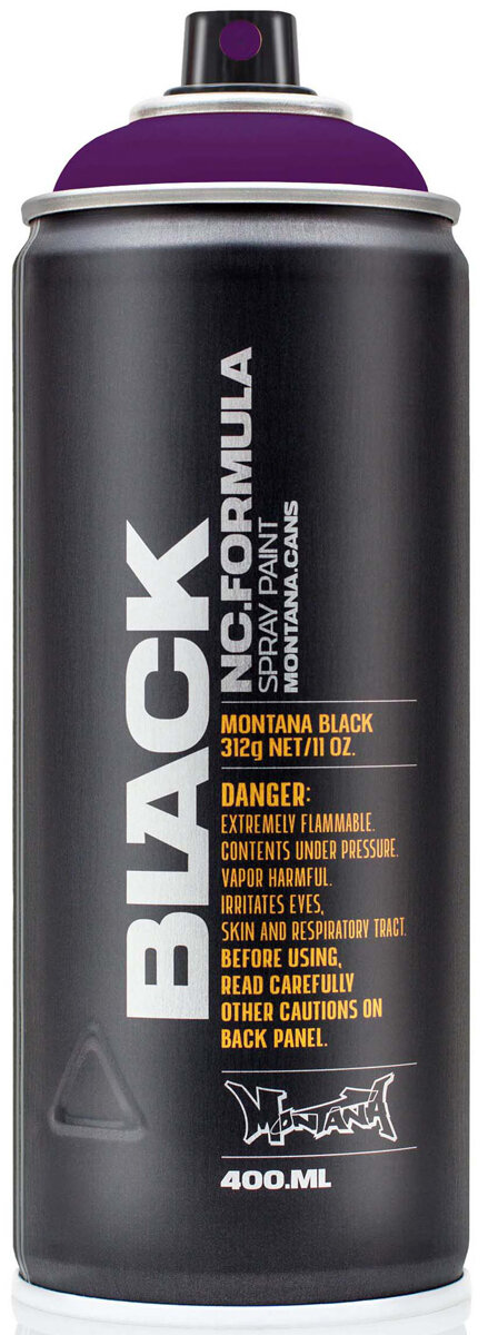Краска для граффити аэрозольная MONTANA BLACK галактика 0,4л 4060 BLK