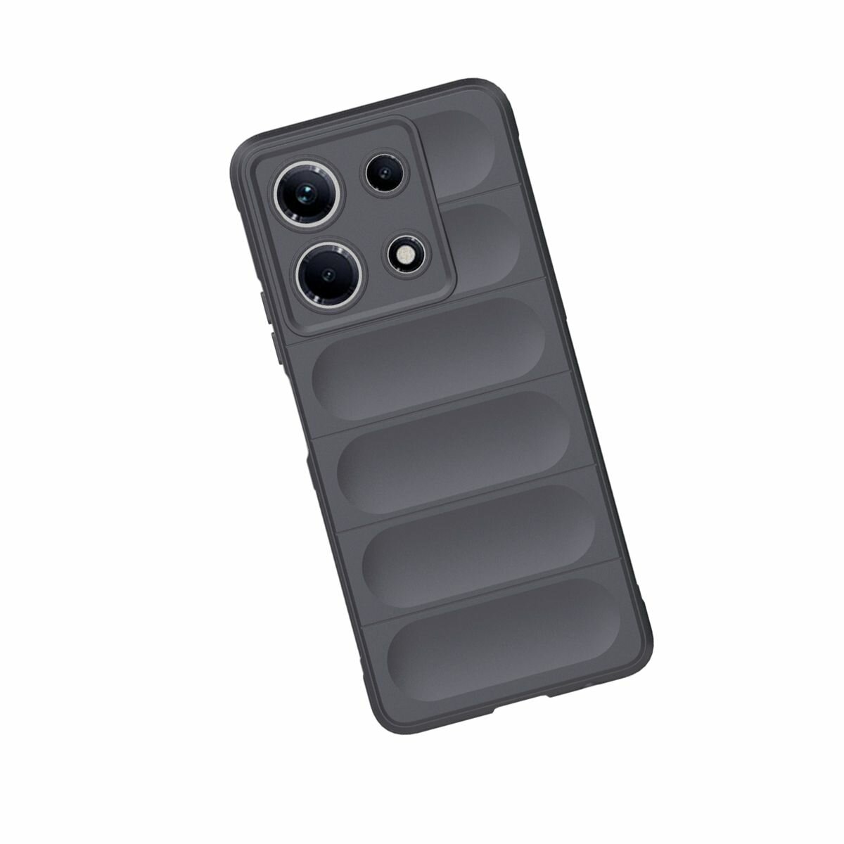 Противоударный чехол Flexible Case для Infinix Note 30 (серый)