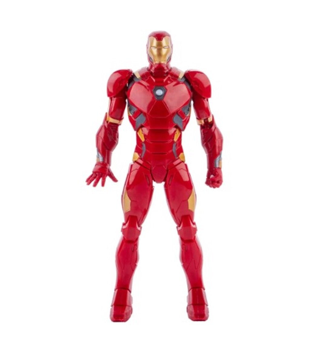 Фигурка KiddiePlay Marvel Железный человек, 22 см, со световыми эффектами МW9551
