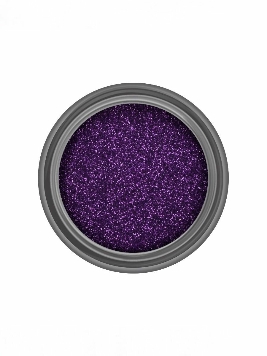 Глиттер для дизайна ногтей супер мелкий Nail Club MIRROR, 010 Purple