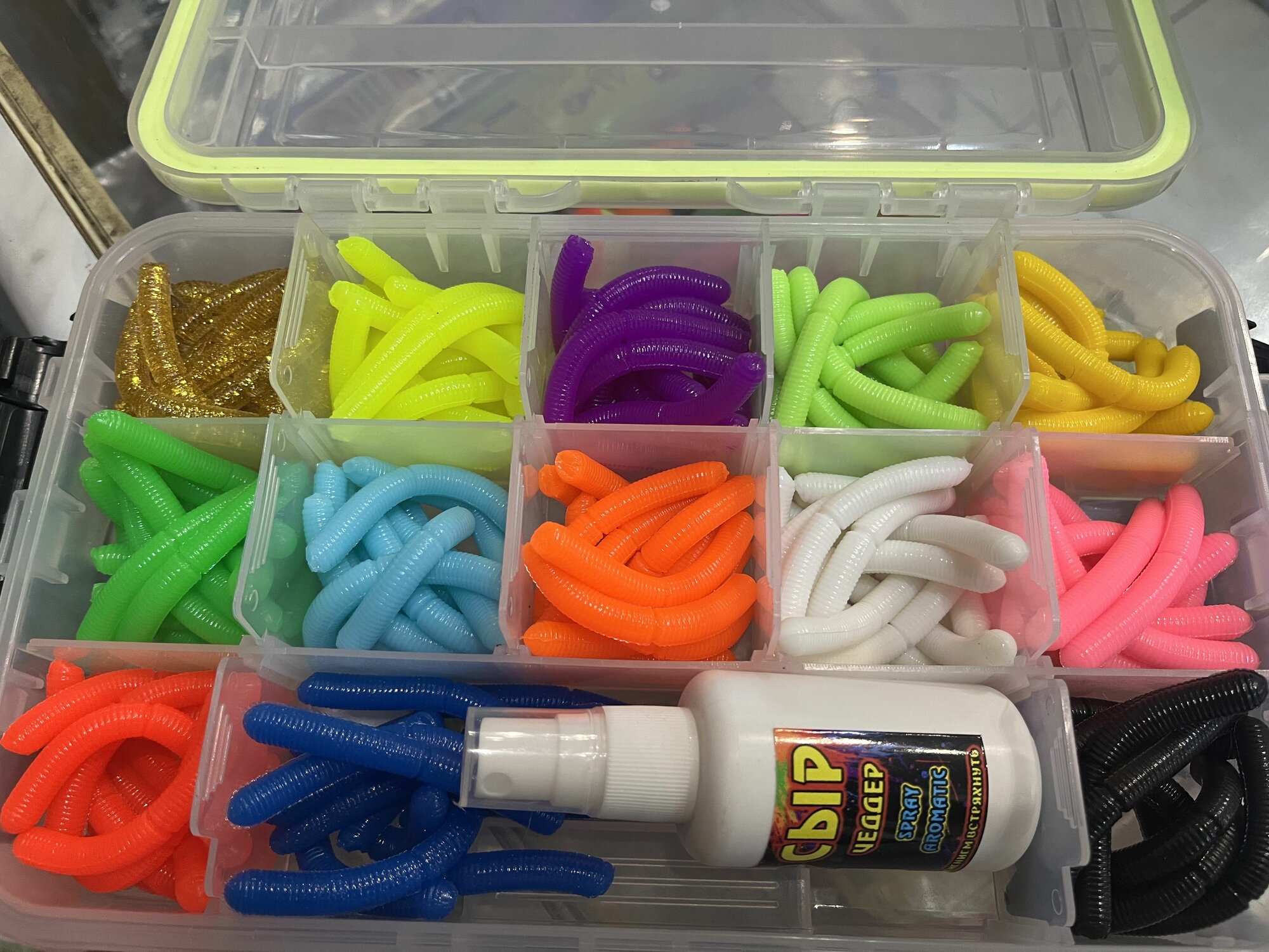 Набор силиконовых приманок Либра(реплика) 130 шт и Дип