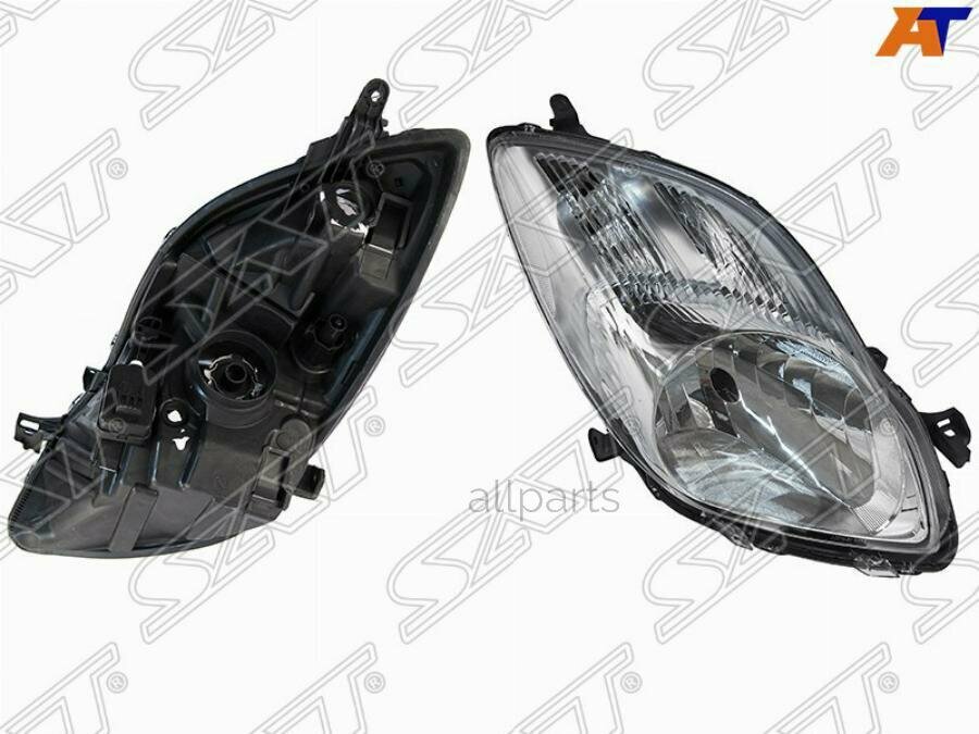 SAT ST-212-11P3R-E Фара Toyota Vitz 07-10 / Yaris 08-13 (Справа/ С электрокорректором/ 3/5D HBK)