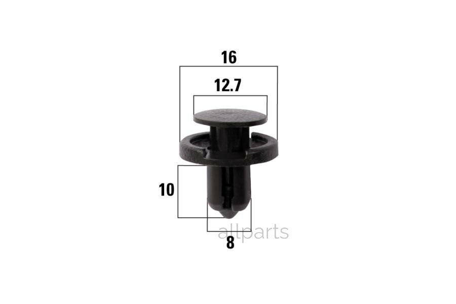 KRAFT KT106210 клипса пластмассовая