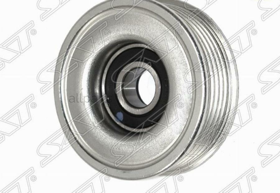 SAT ST-Z601-15-940 Ролик приводного ремня натяжной MAZDA 2/3 2007- (ручейковый)