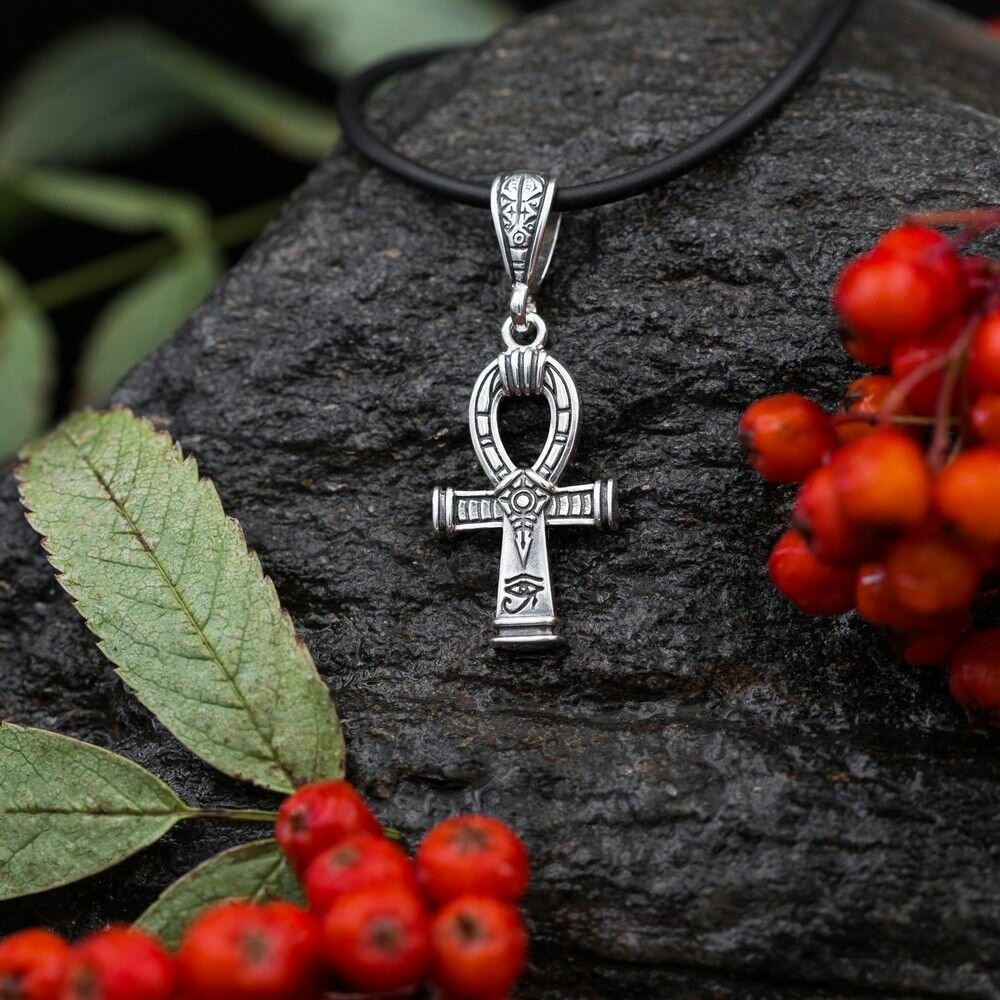Подвеска, серебро, 925 проба, чернение