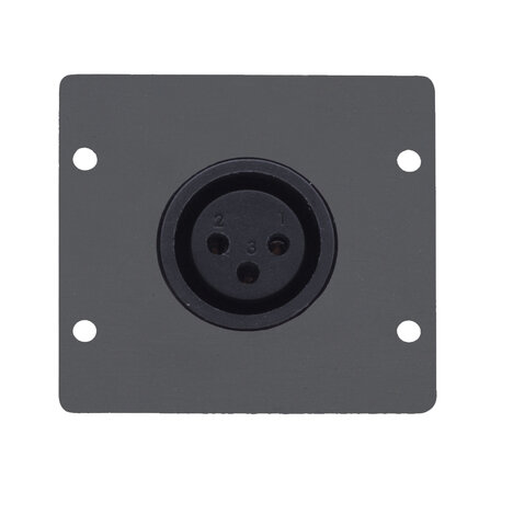 Модуль-переходник с разъема XLR розетка на контакты под пайку Kramer WA-1XLF (G)