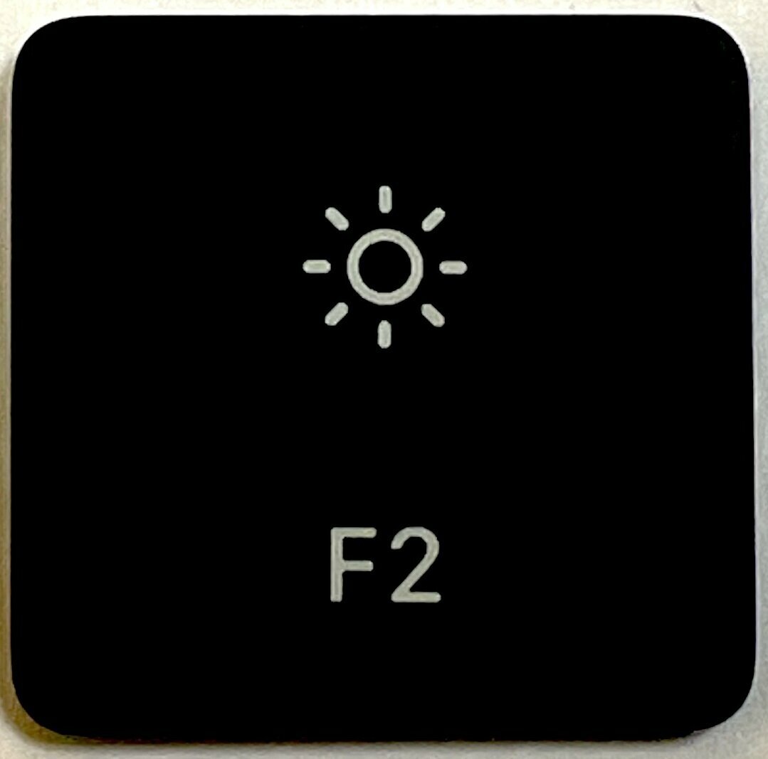 Кнопка клавиша f2 ф2 Macbook M1 2021-2022
