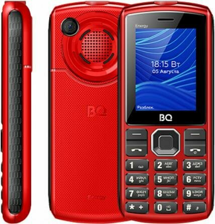 Мобильный телефон BQ-2452 Energy Red/Black