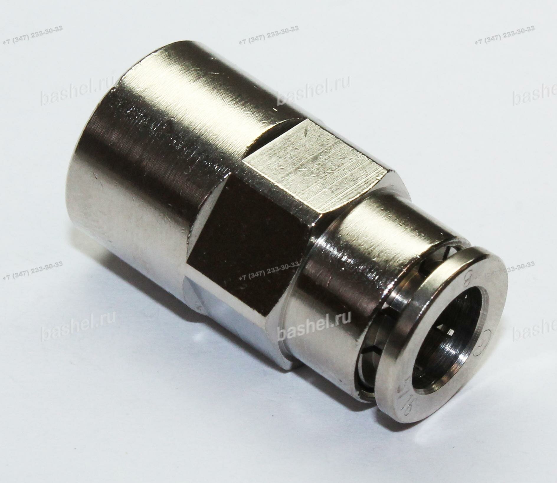 6463 8-1/4, Фитинг цанга прямой, Camozzi