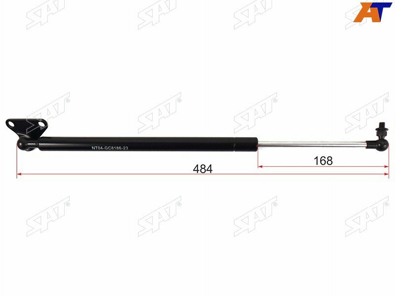 Амортизатор крышки багажника SAT ST-68960-69045, левый, для Toyota Land Cruiser и Lexus LX