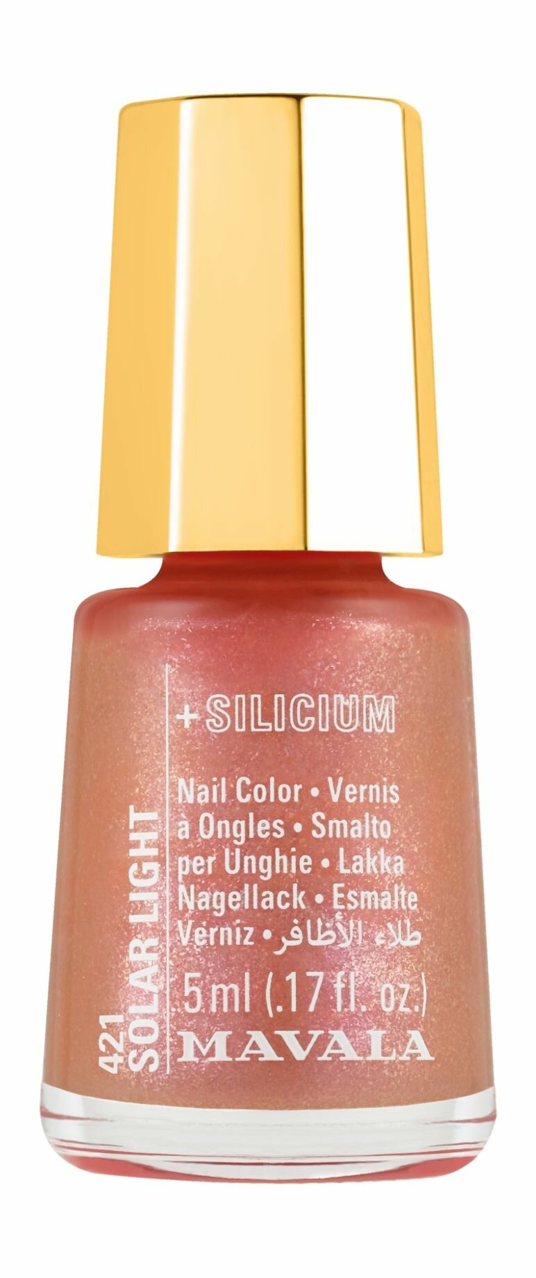 MAVALA Лак для ногтей с Кремнием, 5 мл, 9096421 Solar Light