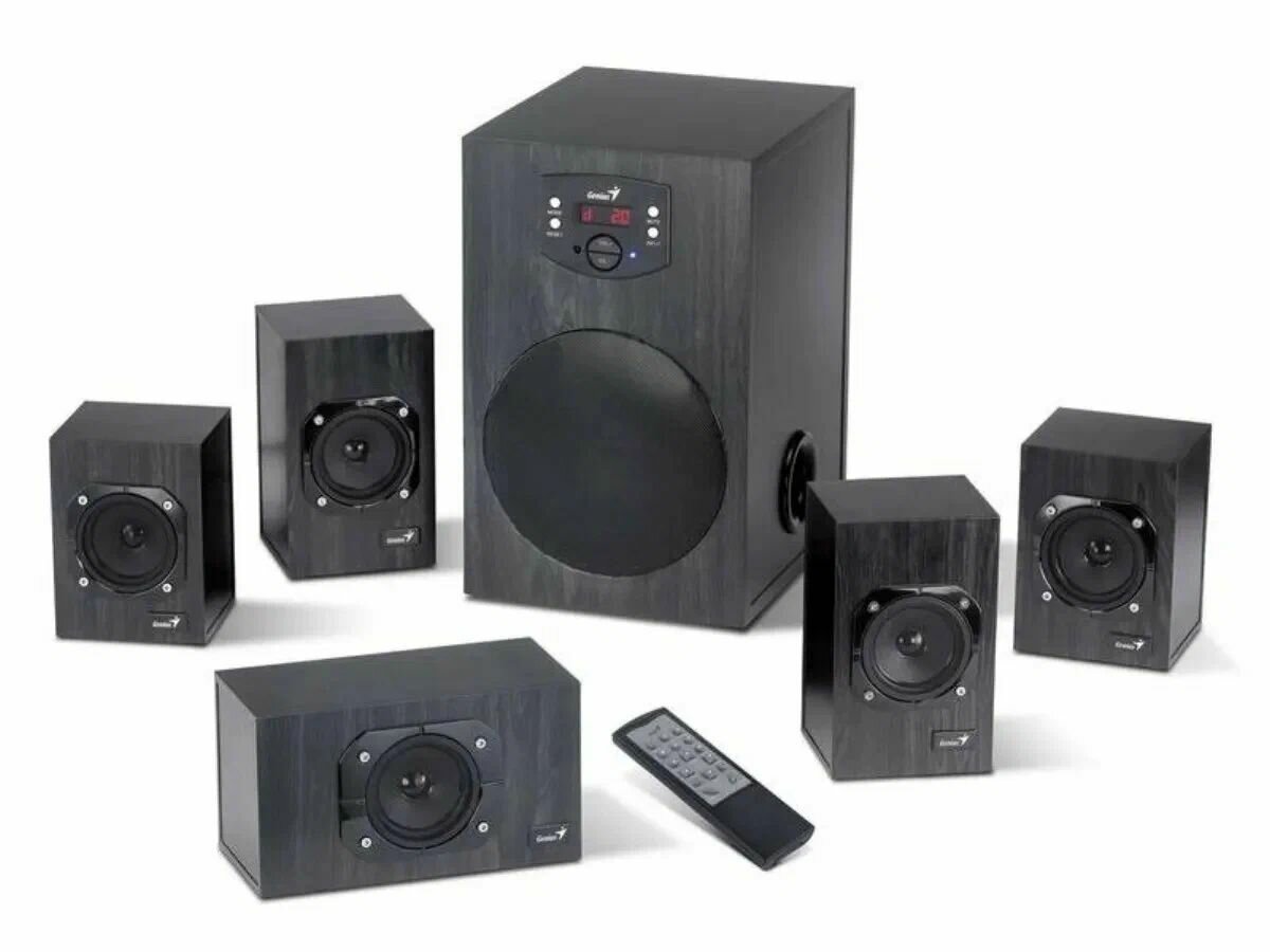 Акустическая система, динамики Genius SW-HF5. 1 4500 V2 (31730015400)