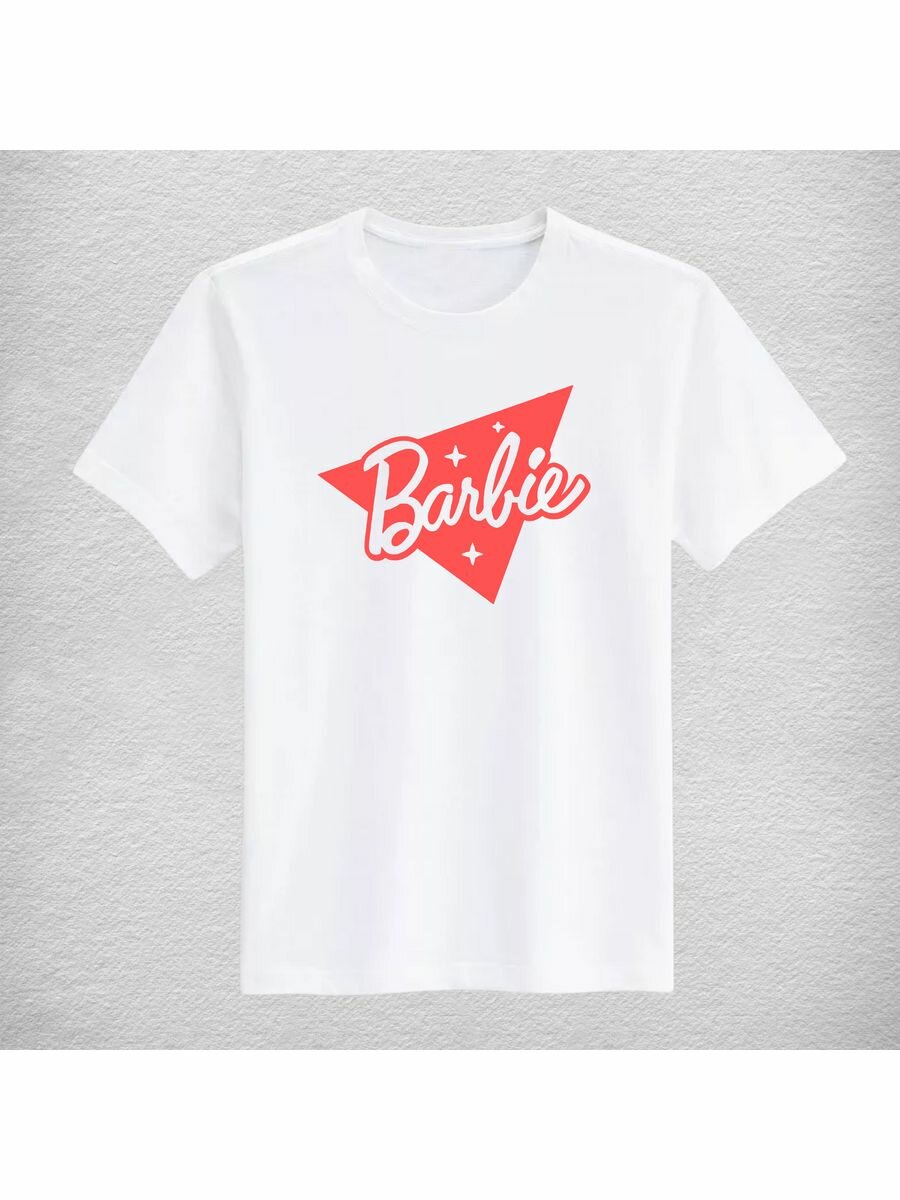 Футболка с надписью barbie барби