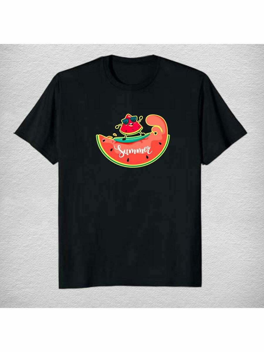 Футболка арбуз лето