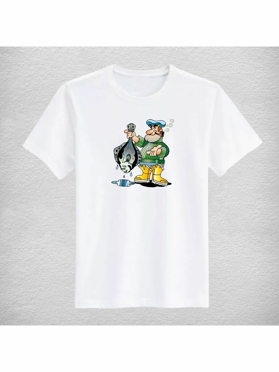 Футболка моряк рыбак