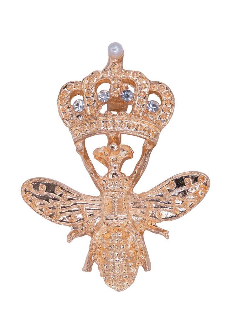 Брошь, стразы