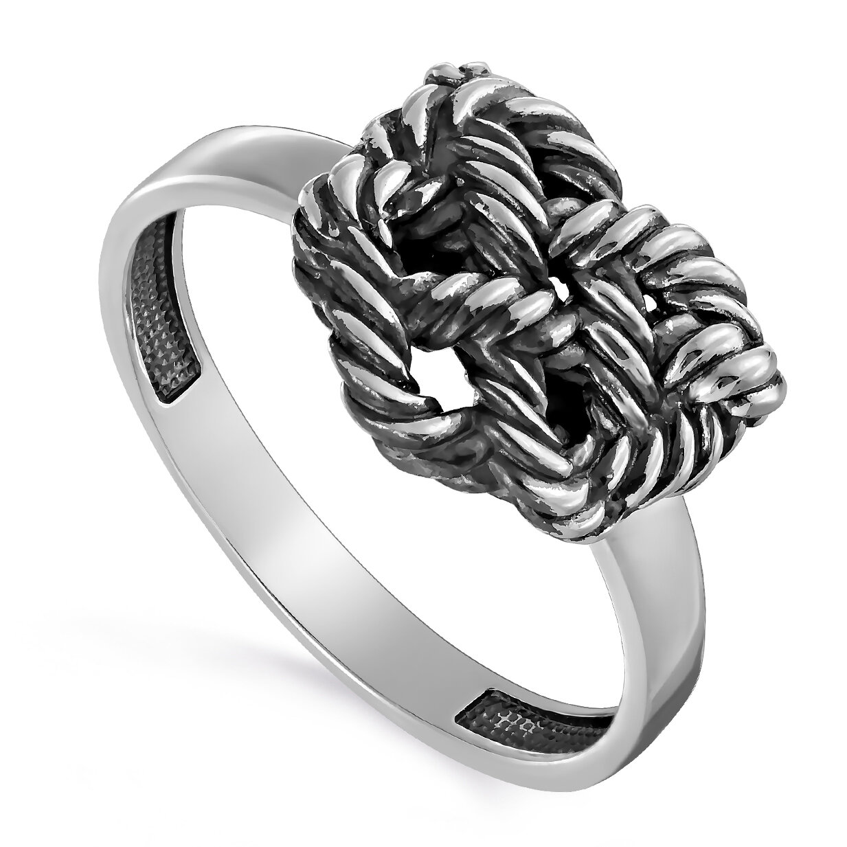 Кольцо, серебро, 925 проба