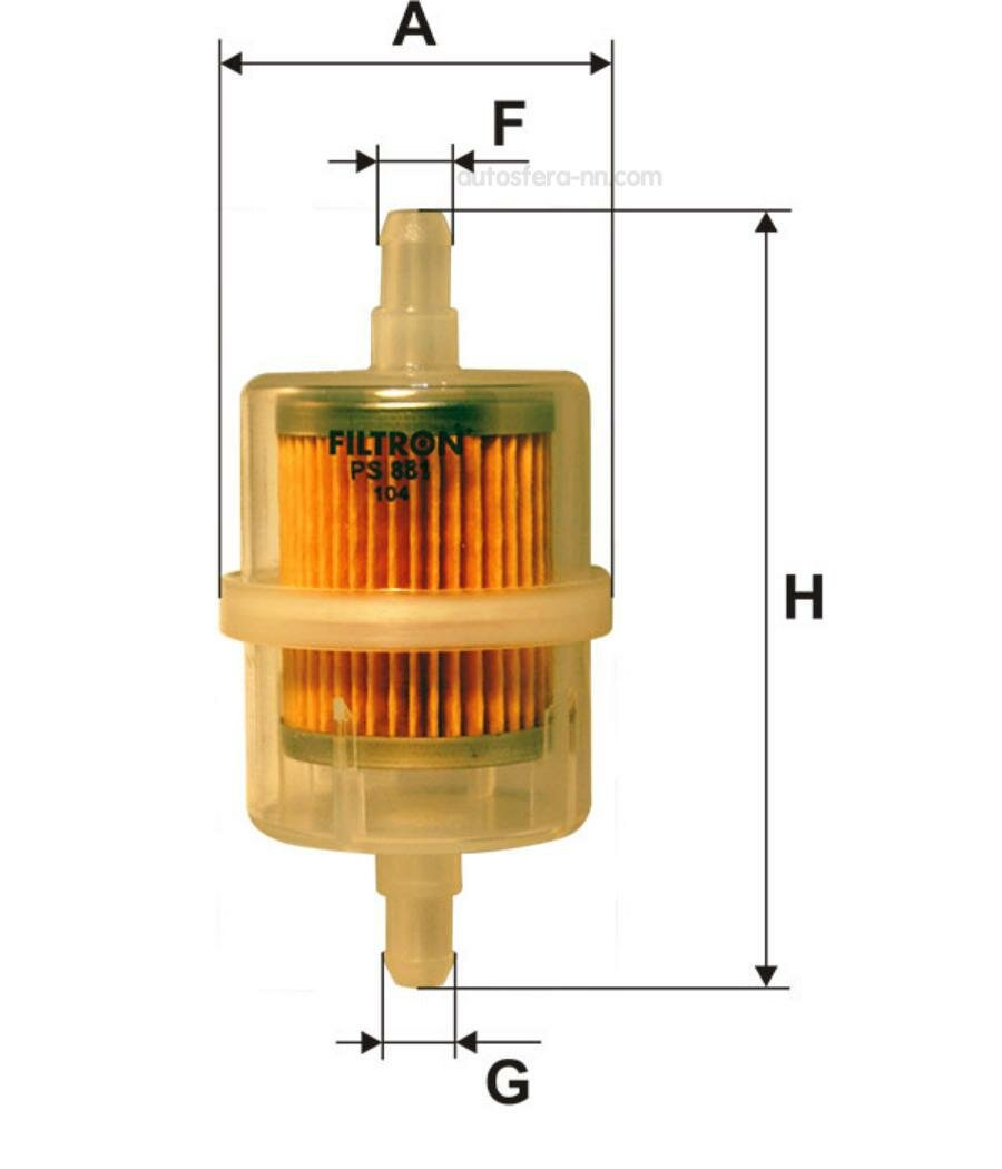 FILTRON PS881 Фильтр топливный