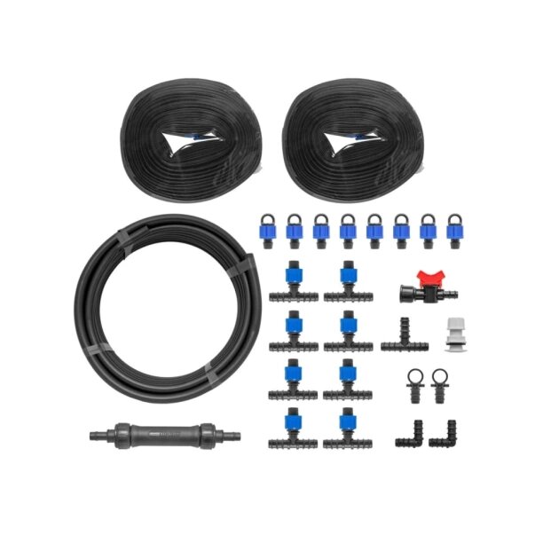 Комплект капельного полива 80 м ленточный