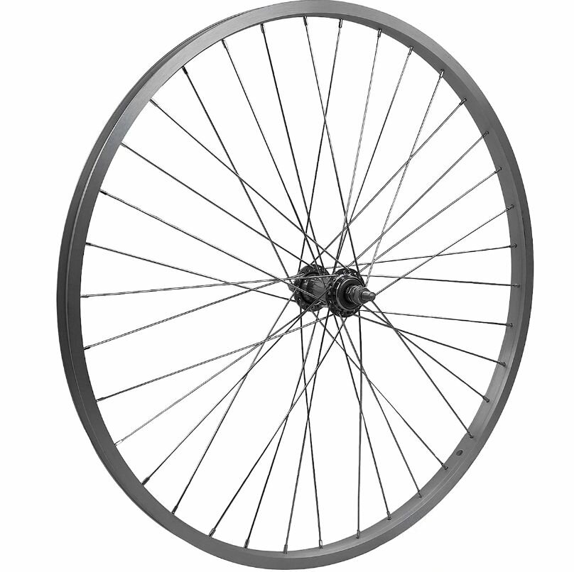 Обод 26" передний (алюм) в сборе с втулк.