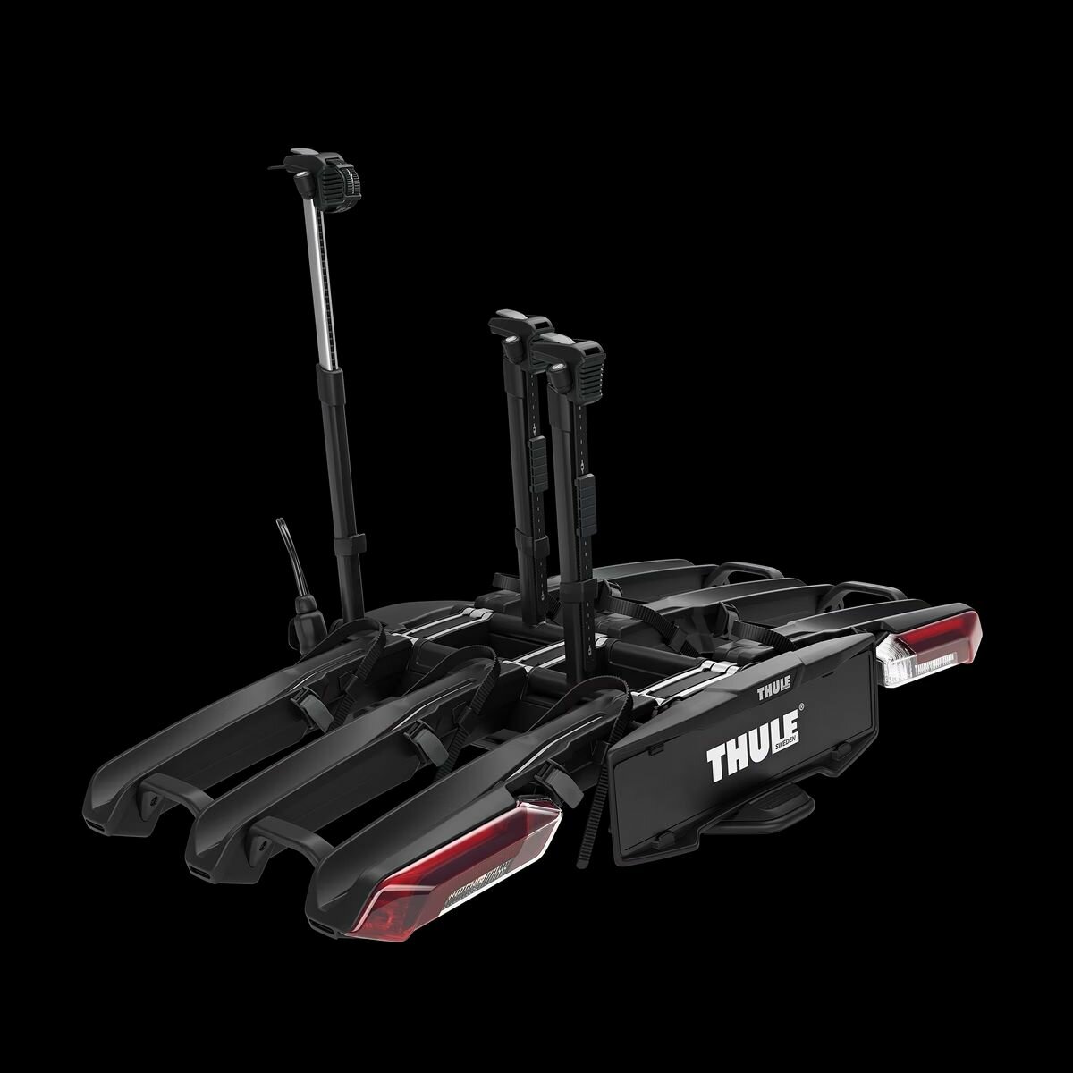 Велобагажник на автомобиль, платформа на фаркоп Thule Epos для 3-х велосипедов 979, 13-pin