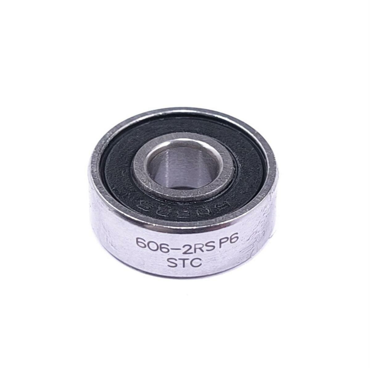 4 шт. - Подшипник 606-2RS. P6 STC (6x17x6) шариковый однорядный