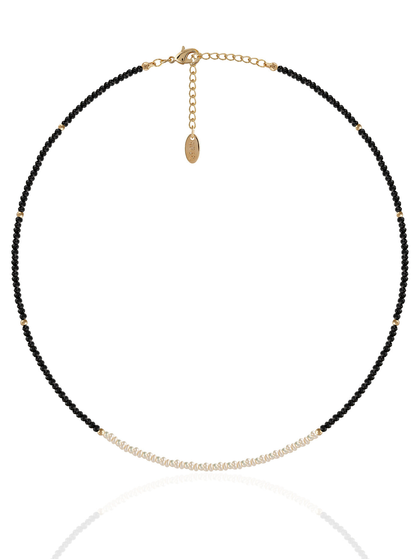 Колье, шпинель