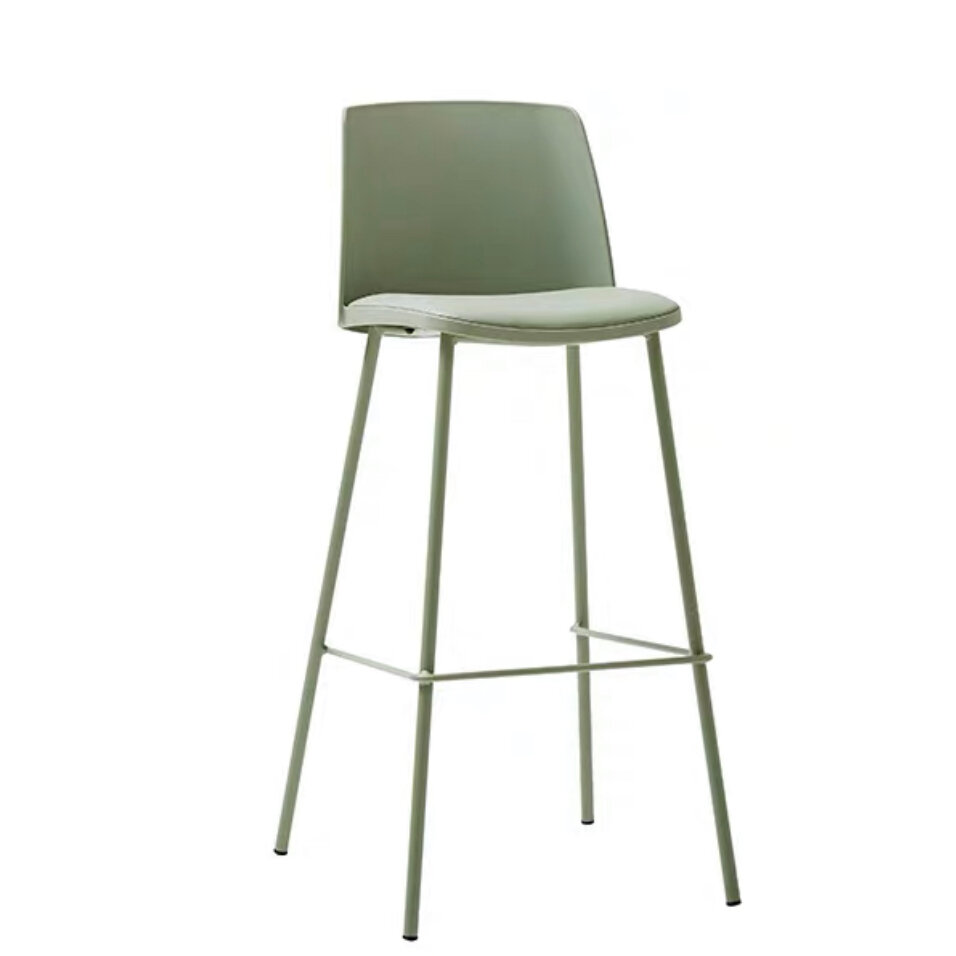 Барный стул Axel (Серо-зеленый / 65см)