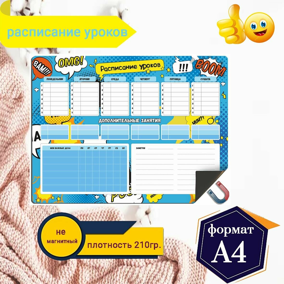 Расписание уроков "Особенный"