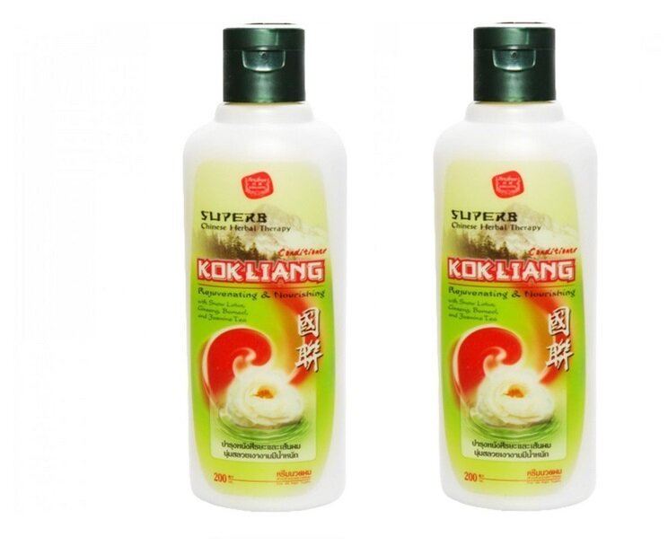 Кондиционер для волос Kokliang, тайский, травяной, 200 мл, 2 шт.