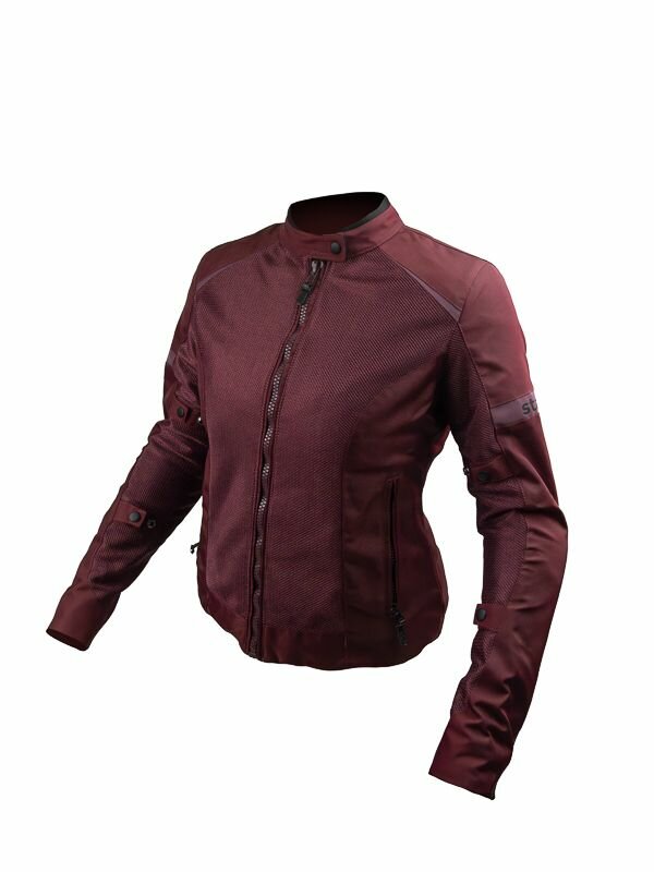 Мотокуртка STARKS Air shell жен. Бургунди