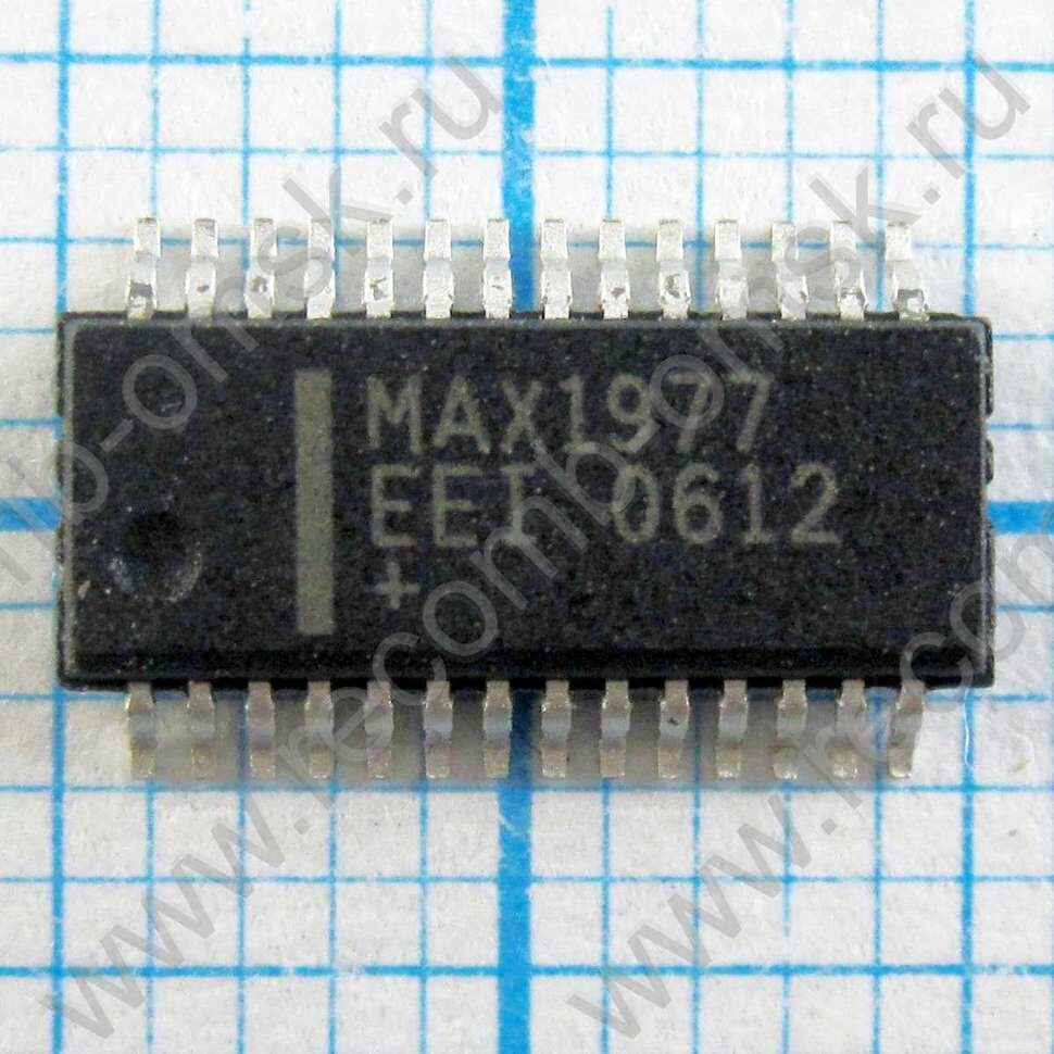 MAX1977 MAX1977EEI - High-Efficiency, Quad Output, Main PowerSupply Controllers for Notebook Computers